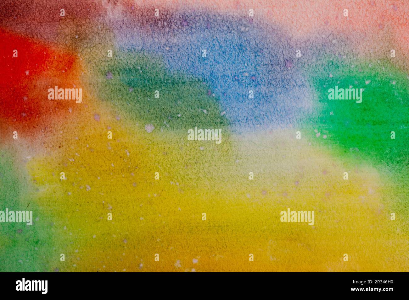 Watercolor rainbow background Stock Photo - Alamy