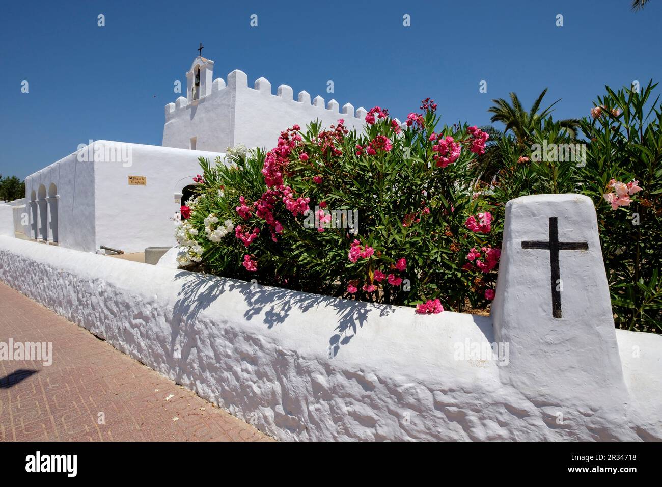 Iglesia de Sant Jordi, originaria del siglo XV, Sant Jordi de Ses ...