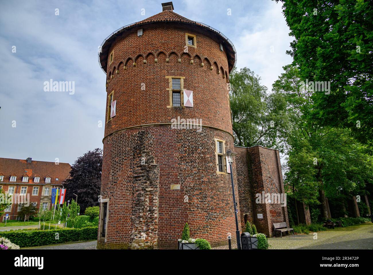 the city of Borken in the german muensterland Stock Photo - Alamy