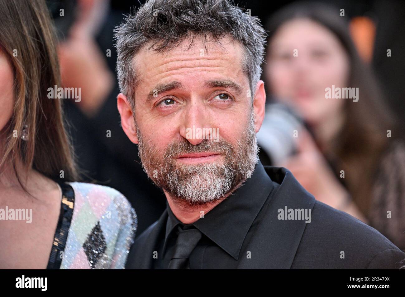 Cannes, France. 22nd May, 2023. Mathieu Demy at the premiere of the ...