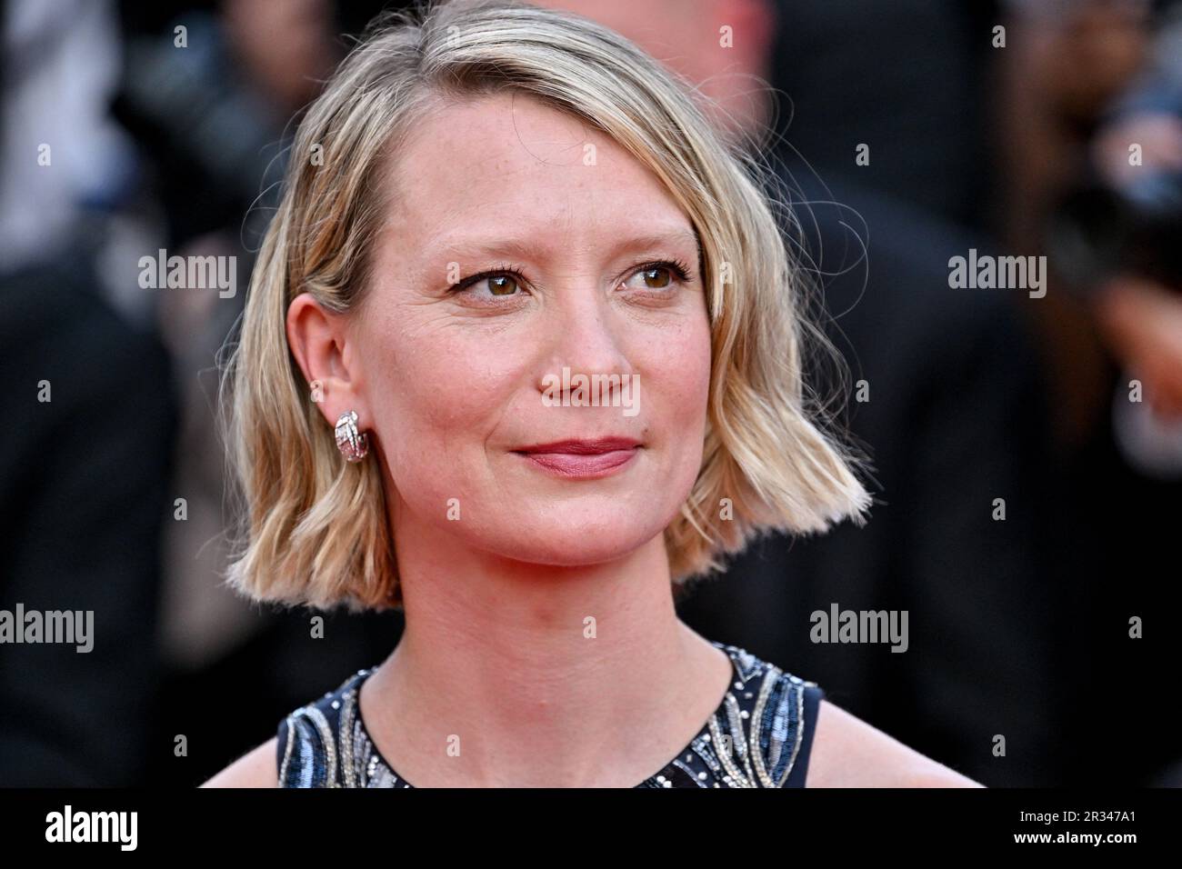 Cannes, France. 22nd May, 2023. Mia Wasikowska at the premiere of the movie Club Zero during ...