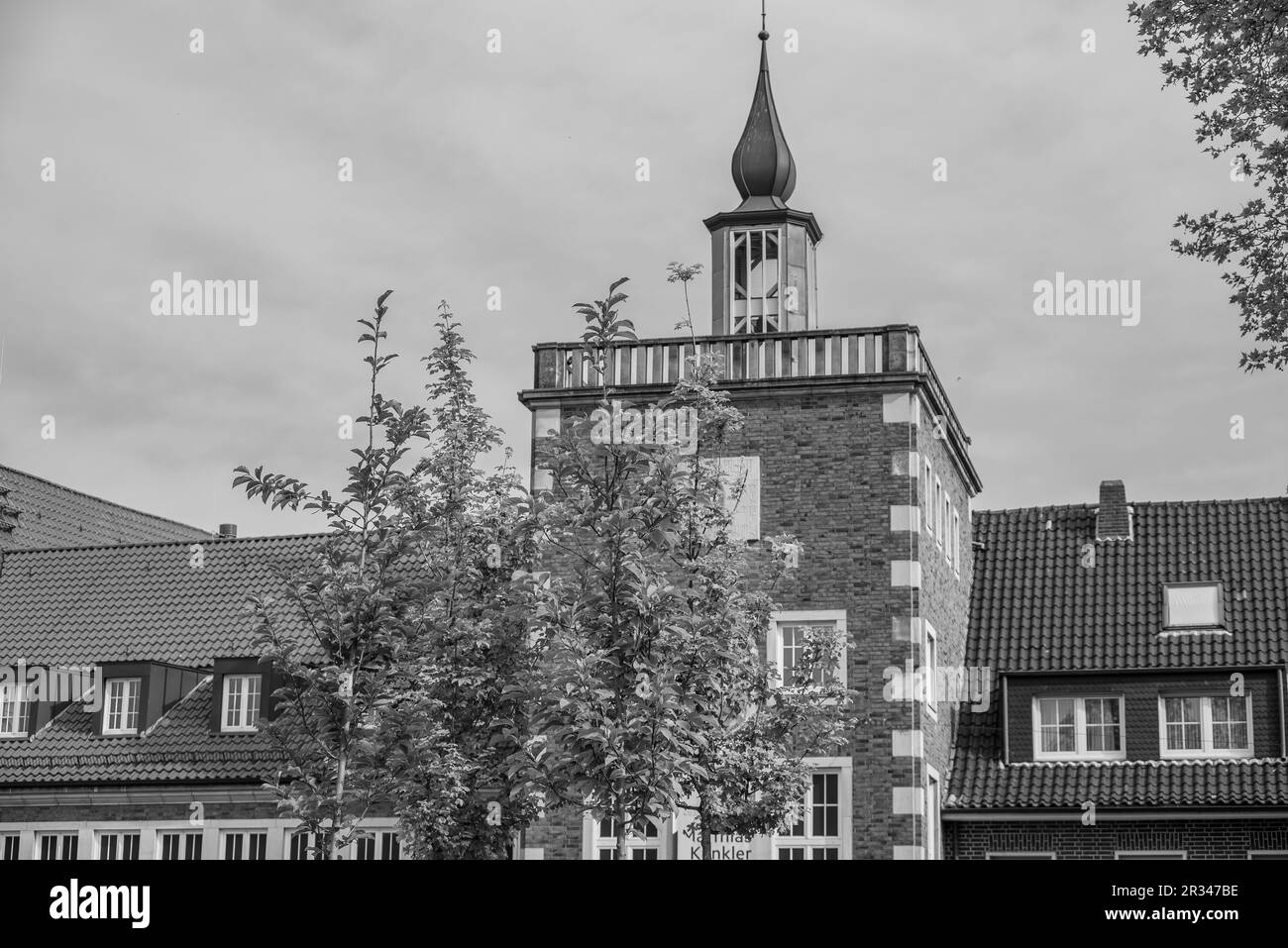 the city of Borken in the german muensterland Stock Photo - Alamy