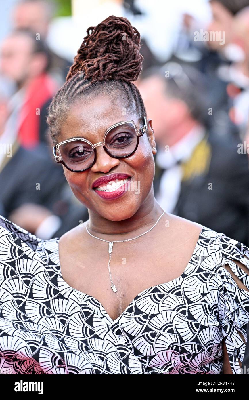Cannes, France. 22nd May, 2023. Claudia Tagbo at the premiere of the ...