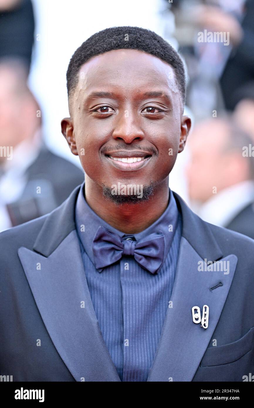 Cannes, France. 22nd May, 2023. Ahmed Sylla at the premiere of the ...