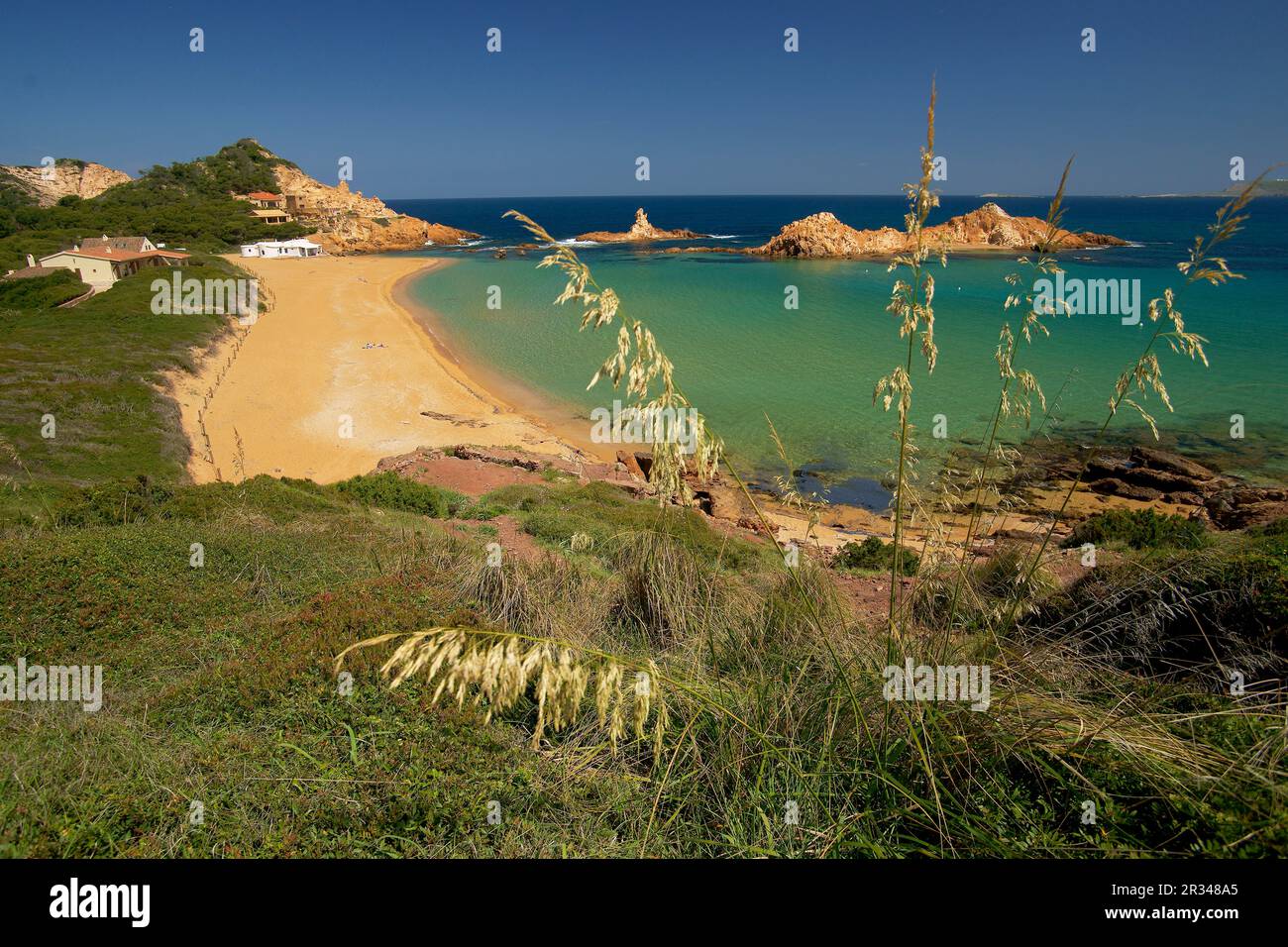 Cala Pregonda.Menorca.Reserva de la Bioesfera.Illes Balears.España ...