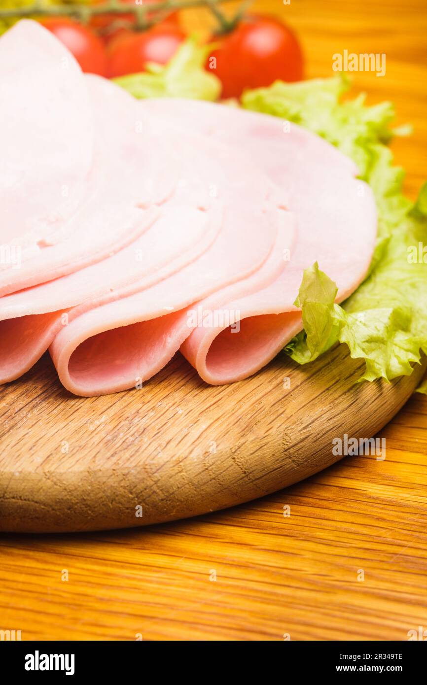 Sliced ham buffet hi-res stock photography and images - Alamy
