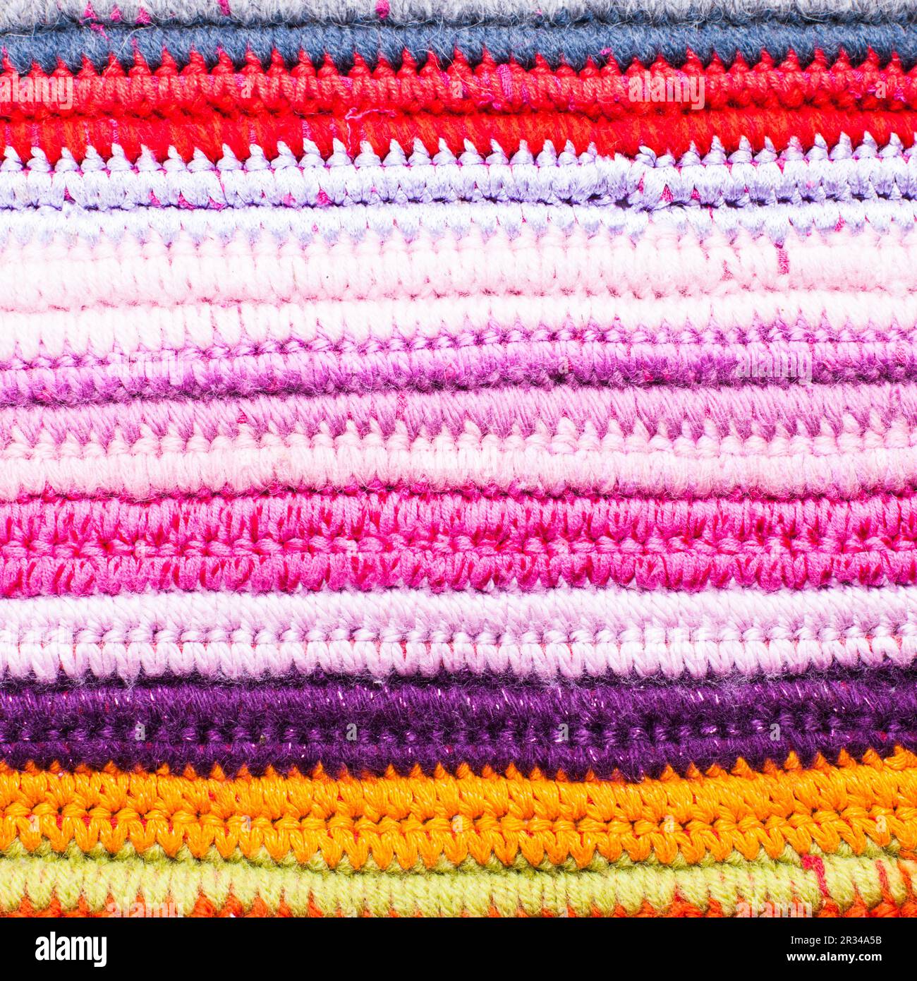 Crochet color background Stock Photo - Alamy