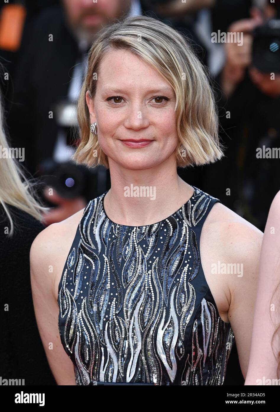 Cannes, France. 22nd May, 2023. Cannes, France. May 22nd, 2023. Mia Wasikowska arriving at the ...