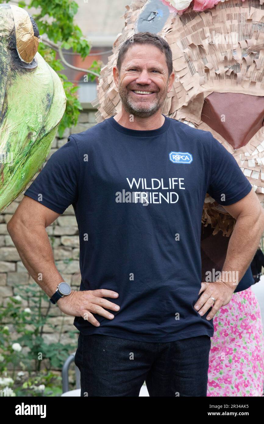 London, UK. 22nd May, 2023. Steve Backshall at the Chelsea Flower Show ...