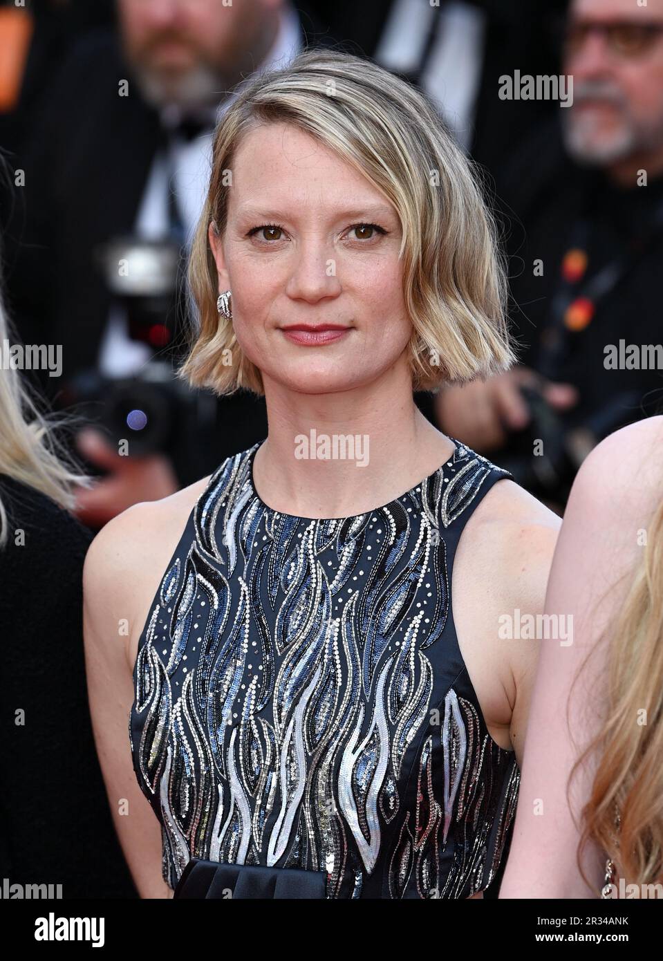 Cannes, France. 22nd May, 2023. Cannes, France. May 22nd, 2023. Mia Wasikowska arriving at the ...