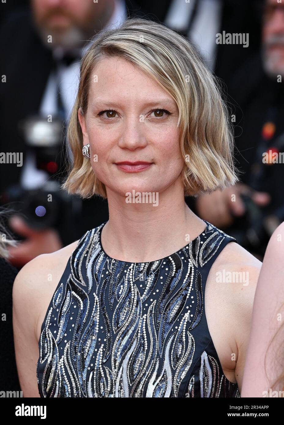 Cannes, France. 22nd May, 2023. Cannes, France. May 22nd, 2023. Mia Wasikowska arriving at the ...