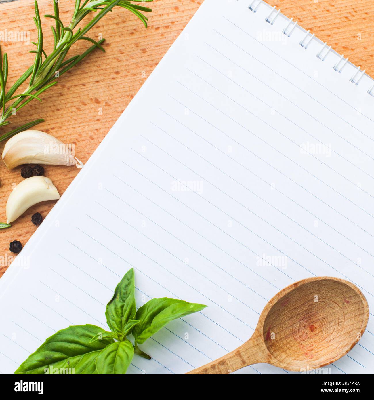 Recipe book page hi-res stock photography and images - Alamy