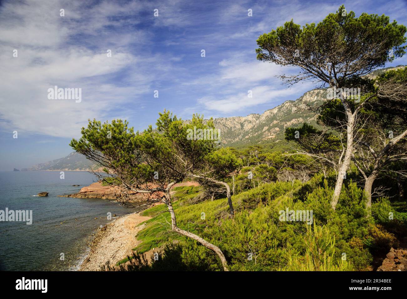 playa de Son Bunyola, Banyalbufar. Parque natural de la Sierra de ...