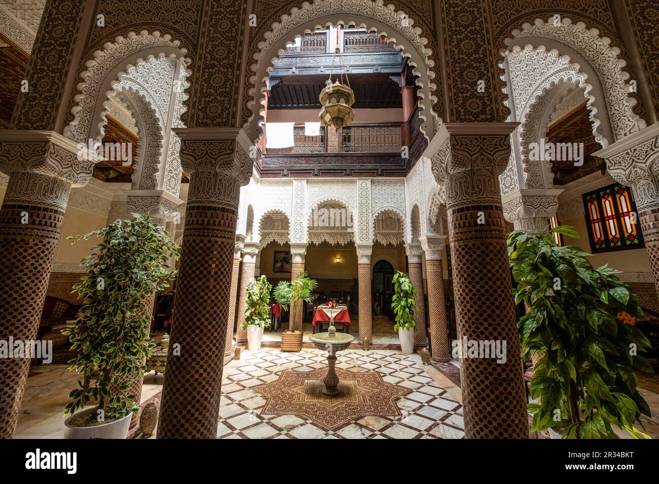 Riad Ritaj, Mequinez, Marruecos, Africa Stock Photo - Alamy