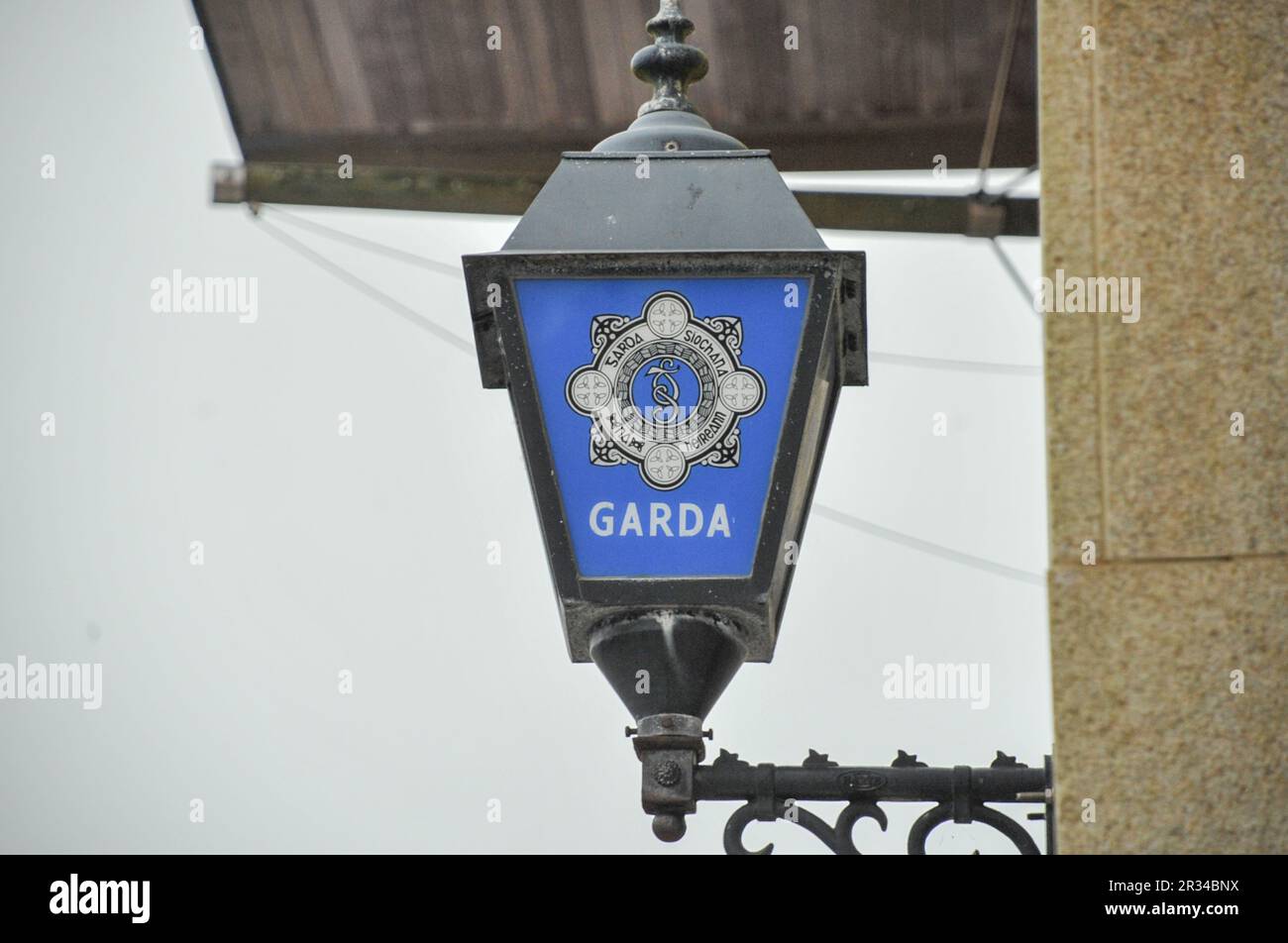 Gardai Logo sign Stock Photo - Alamy