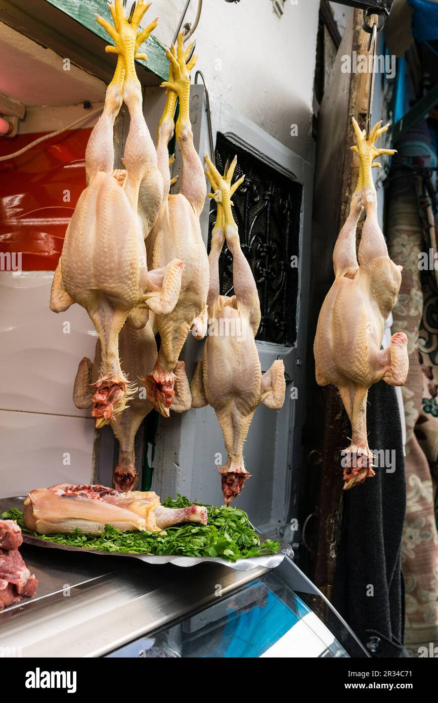 pollos a la venta, Medina de Tetuán , patrimonio de la humanidad ...