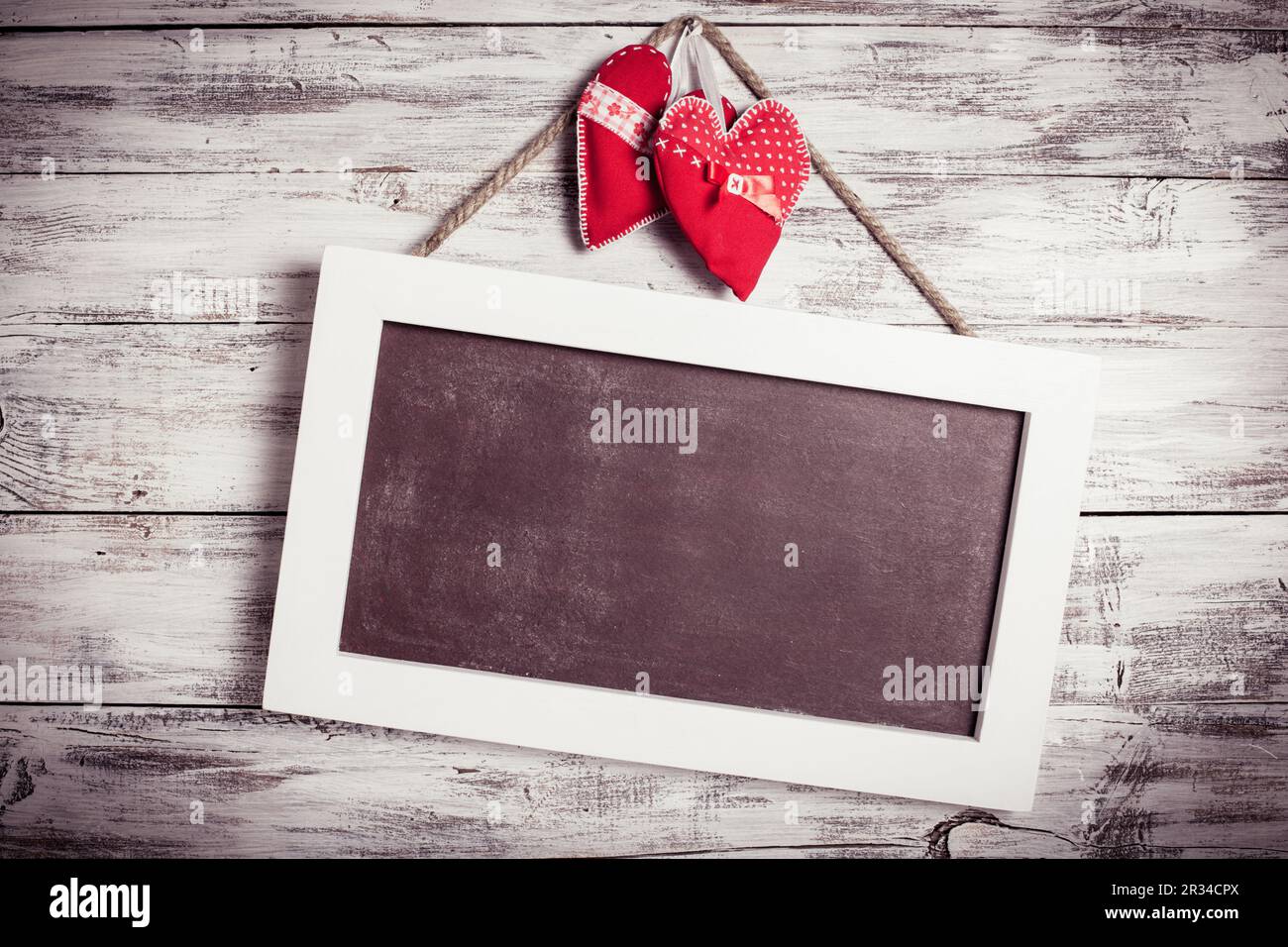 Blank chalkboard and hearts Stock Photo - Alamy Blank chalkboard and hearts Stock Photo - Alamy