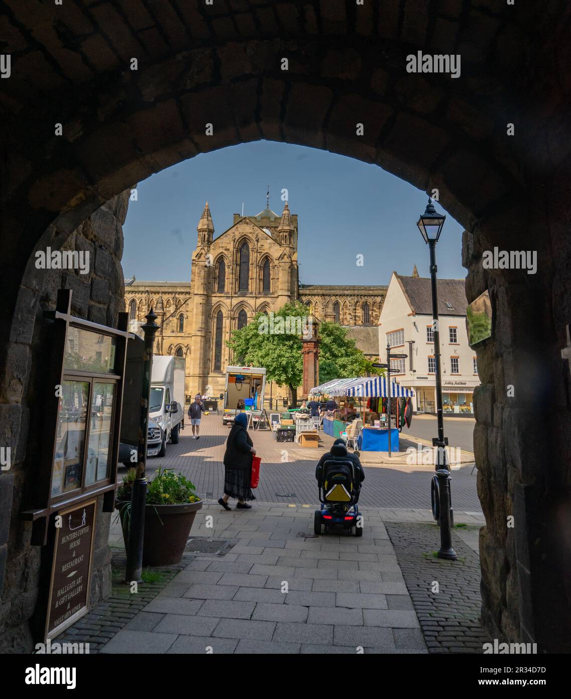 Hexham town centre hi-res stock photography and images - Alamy