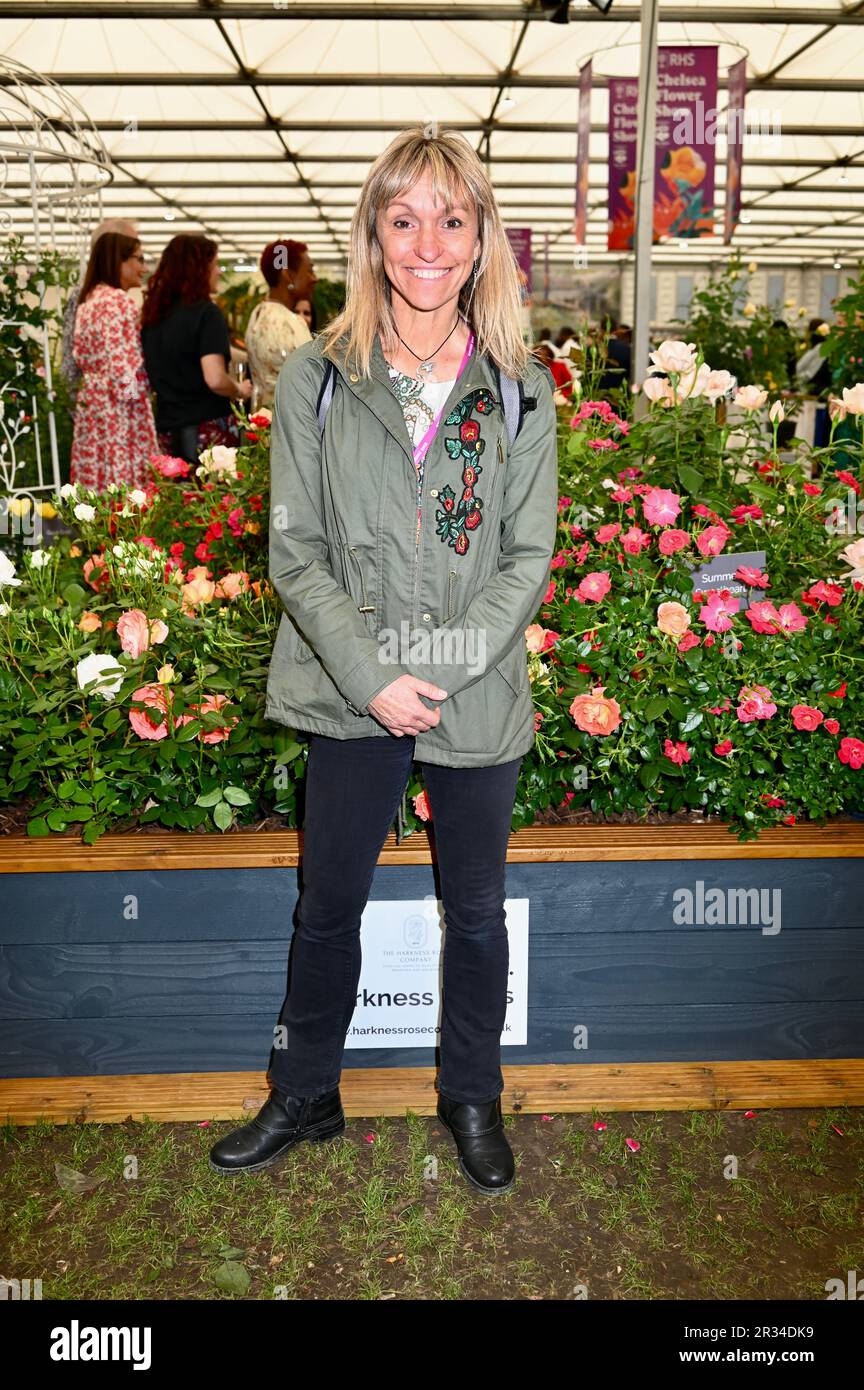 Michaela Strachan, Press Day, RHS Chelsea Flower Show, Royal Hospital ...