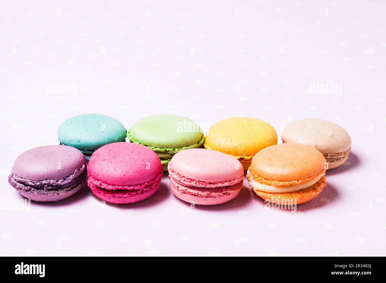 Traditional french pastry macaroons hi-res stock photography and images ...