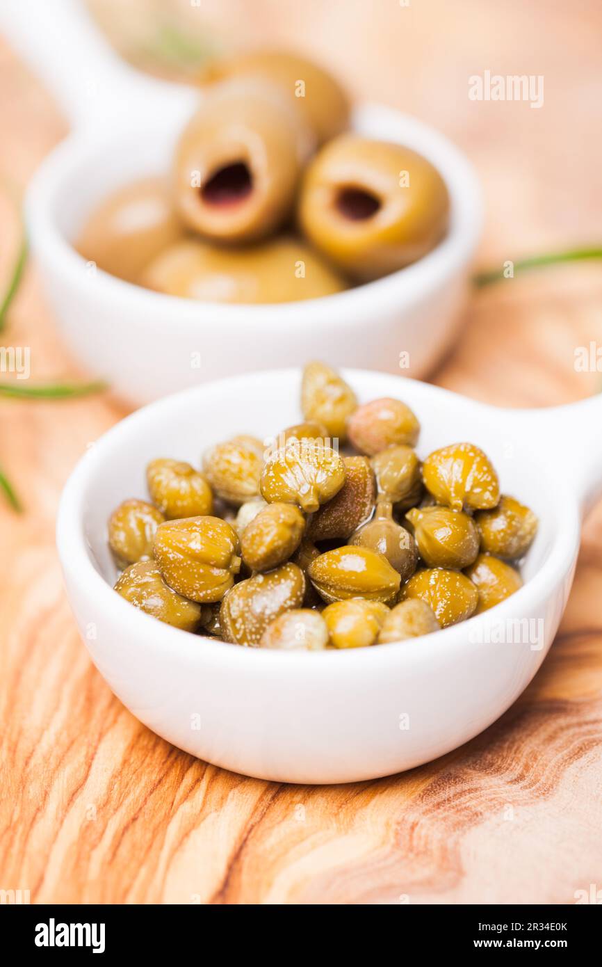 Group of capers hi-res stock photography and images - Alamy
