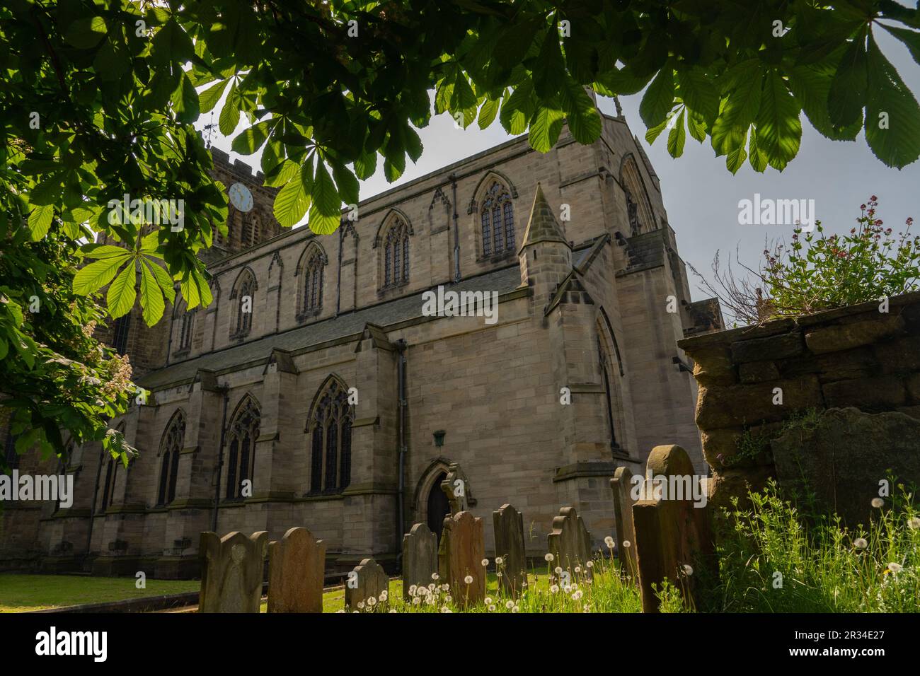 Hexham Abbey, Hexham Northumberland, UK Stock Photo - Alamy
