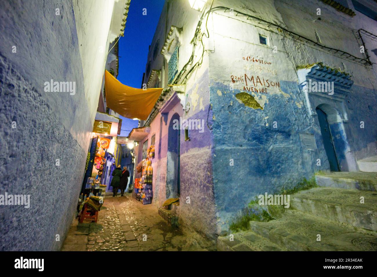 medina de Chefchauen, -Chauen-, Marruecos, norte de Africa, continente ...
