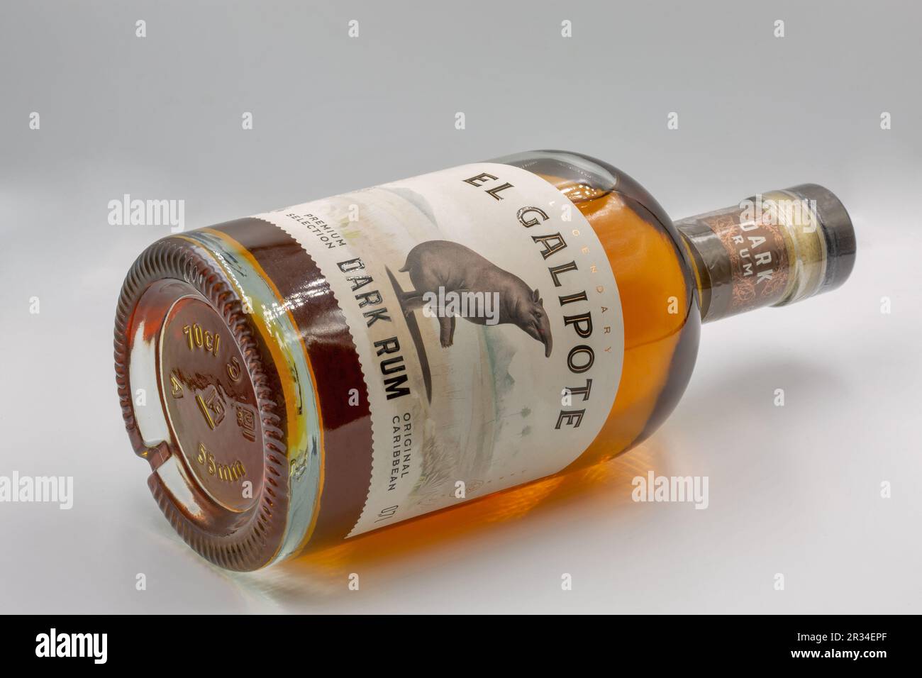 Kyiv, Ukraine - February 24, 2023: Studio shoot of El Galipote ...