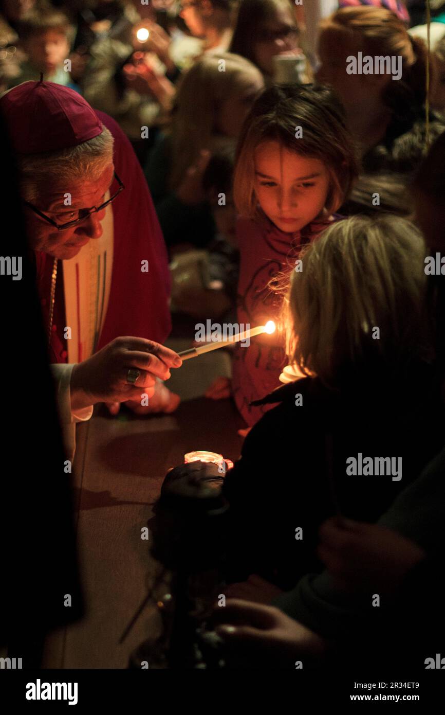 Peace light 2014 Stock Photo - Alamy