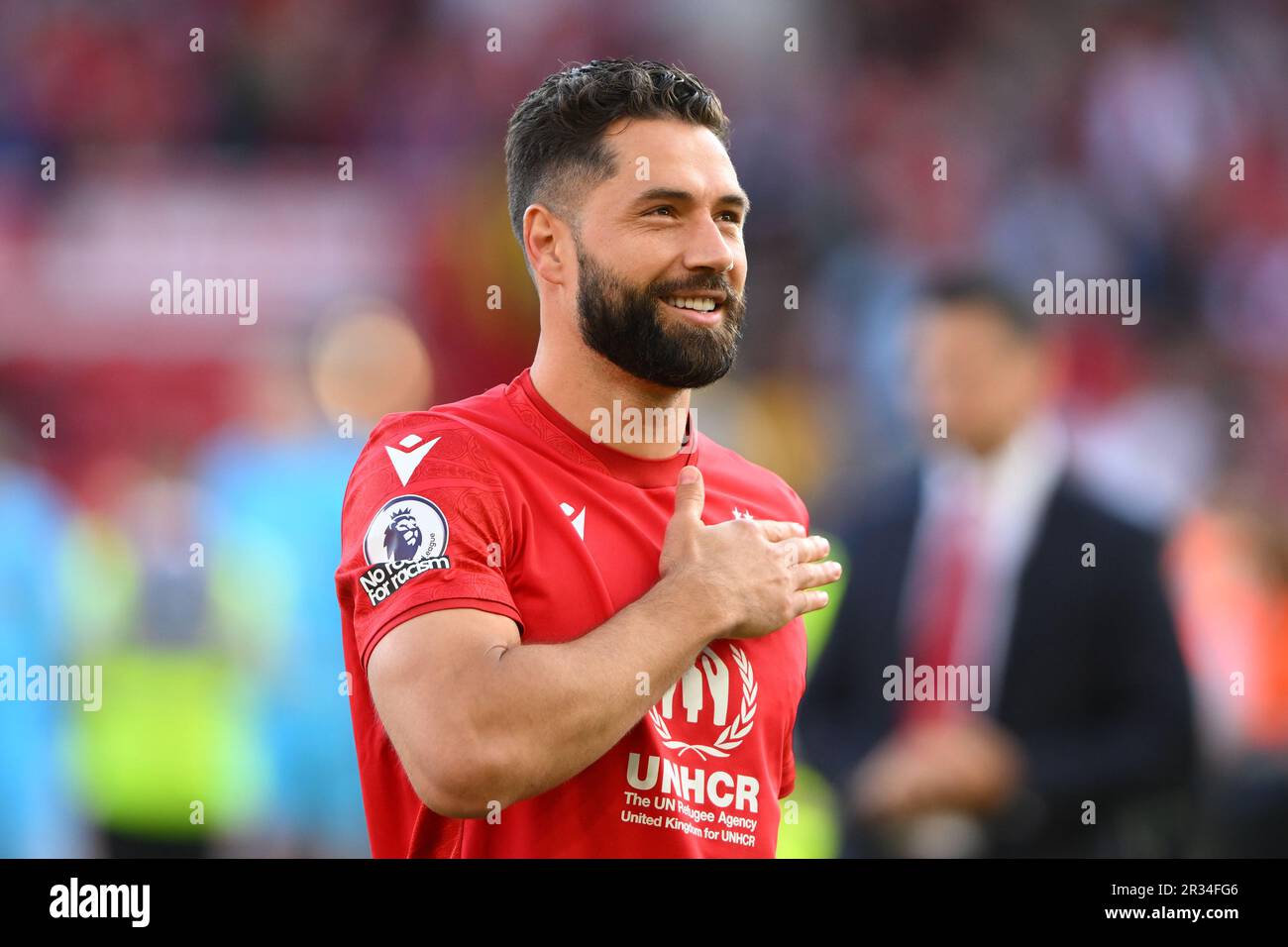 Felipe of Nottingham Forest during the Premier League match between ...