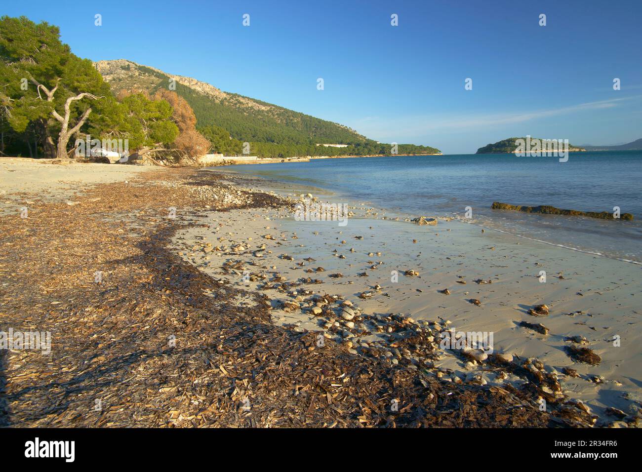 Playa de Formentor.Pollença. Peninsula de Formentor.Mallorca.Baleares ...