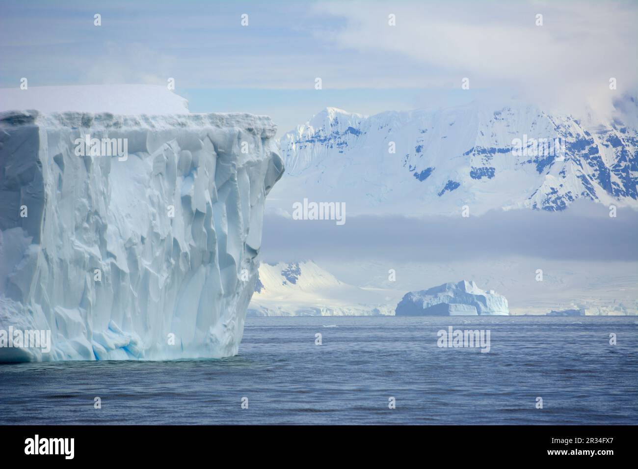Icebergs and Glaciers Formations in Antarctica Stock Photo - Alamy
