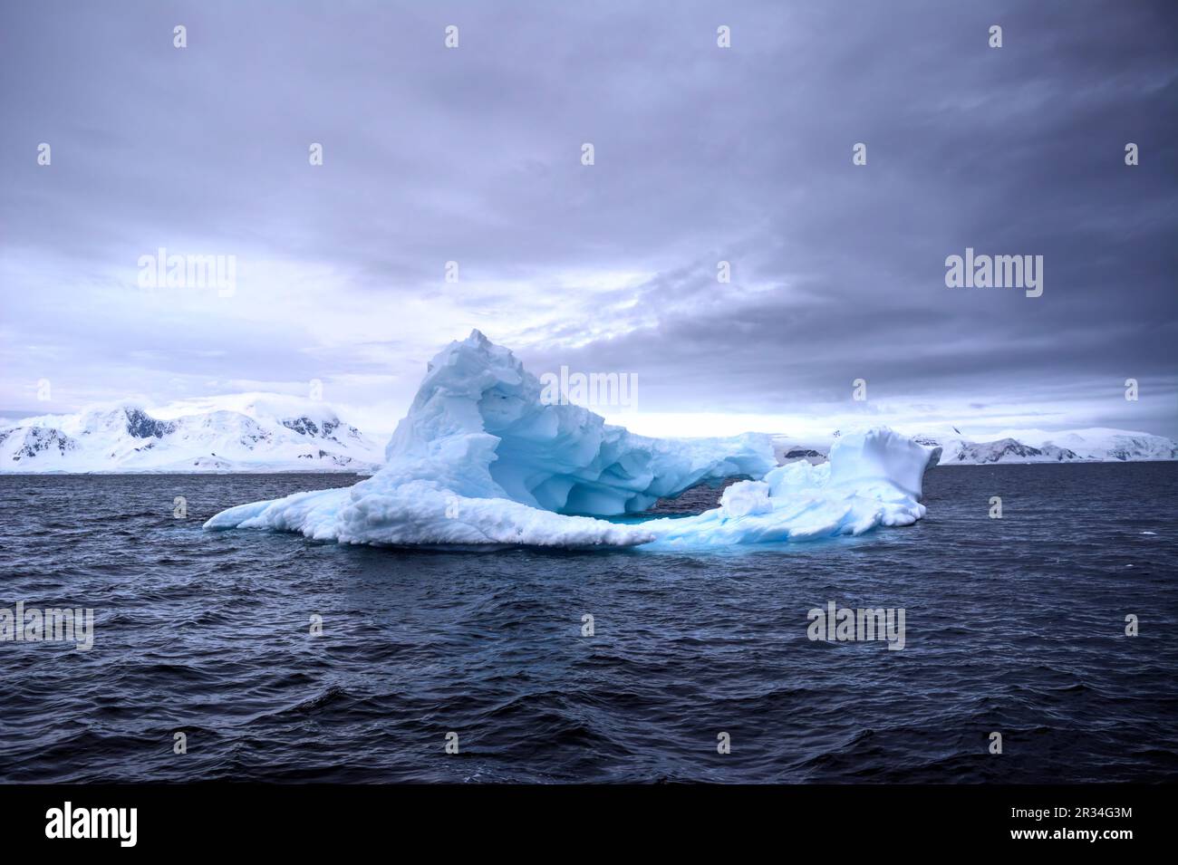Icebergs and Glaciers Formations in Antarctica Stock Photo - Alamy