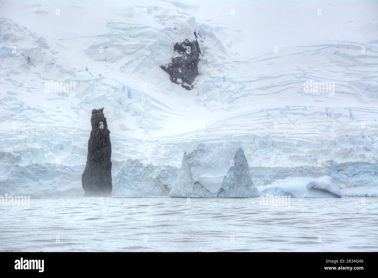 Icebergs and Glaciers Formations in Antarctica Stock Photo - Alamy