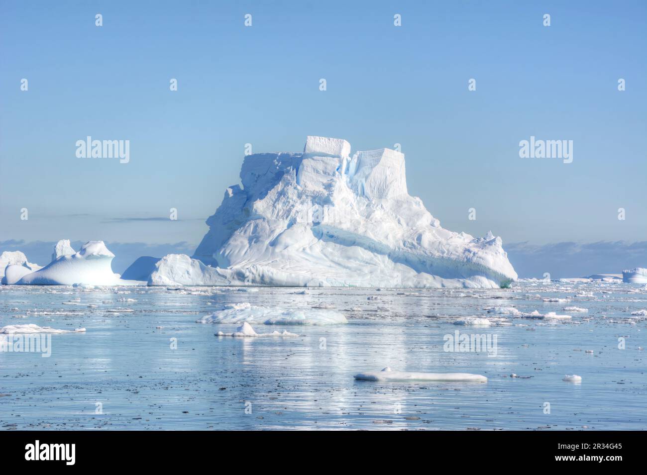 Icebergs and Glaciers Formations in Antarctica Stock Photo - Alamy