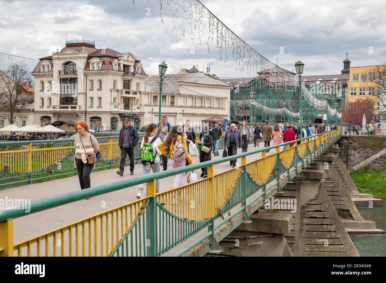 View river uzh city uzhgorod hi-res stock photography and images - Alamy