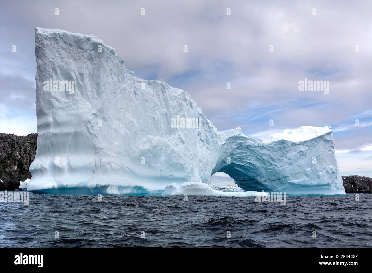 Icebergs and Glaciers Formations in Antarctica Stock Photo - Alamy