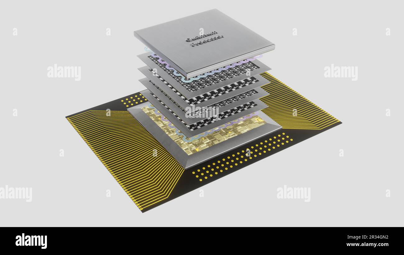 Quantum processor concept with quantum qubits circuit boards in layers ... Quantum processor concept with quantum qubits circuit boards in layers ...