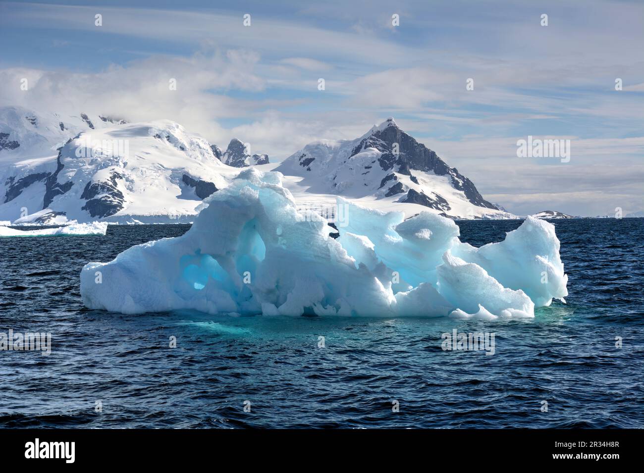 Icebergs and Glaciers Formations in Antarctica Stock Photo - Alamy