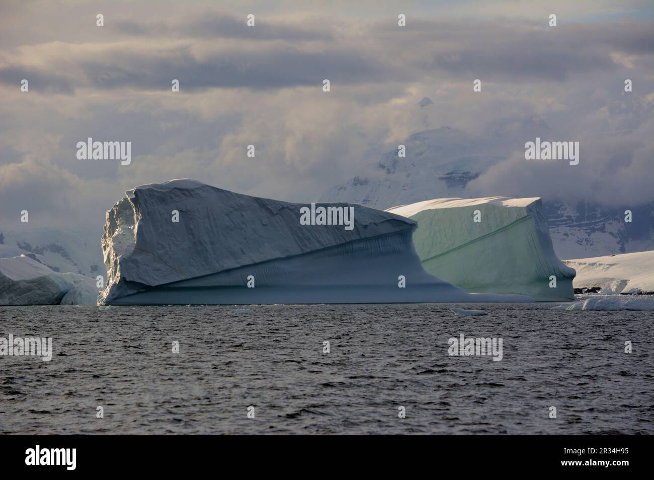 Icebergs and Glaciers Formations in Antarctica Stock Photo - Alamy