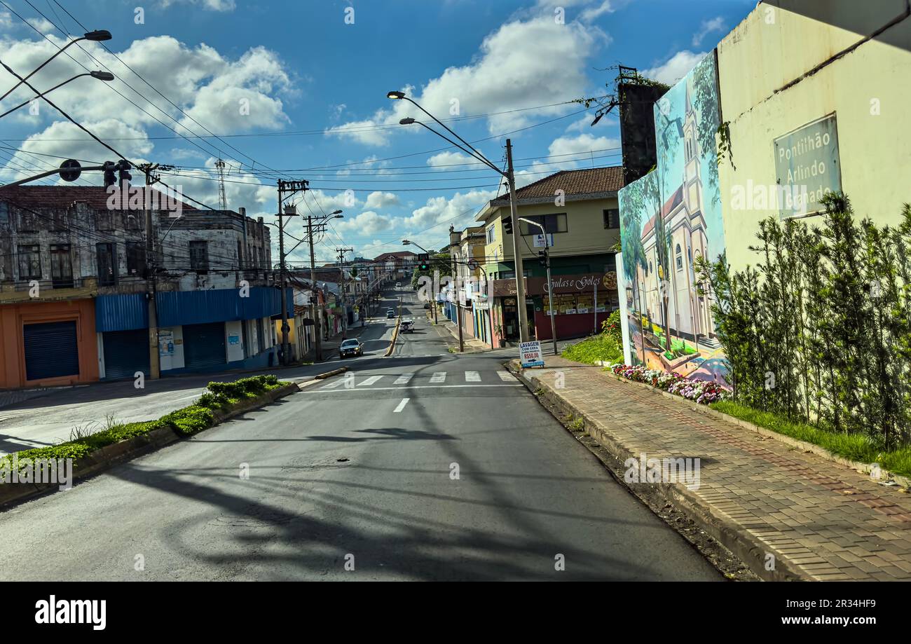 Small cities in South America Stock Photo - Alamy