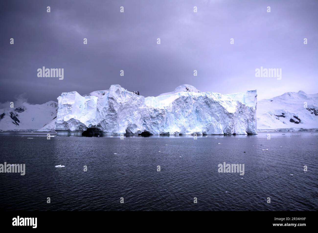 Icebergs and Glaciers Formations in Antarctica Stock Photo - Alamy
