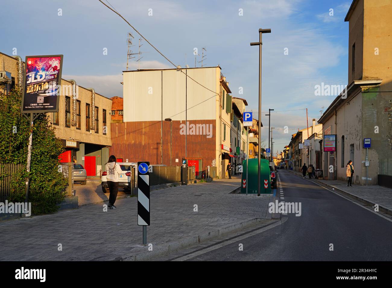 PRATO, ITALY -12 APR 2023- View of Prato, a town in Tuscany, Italy ...