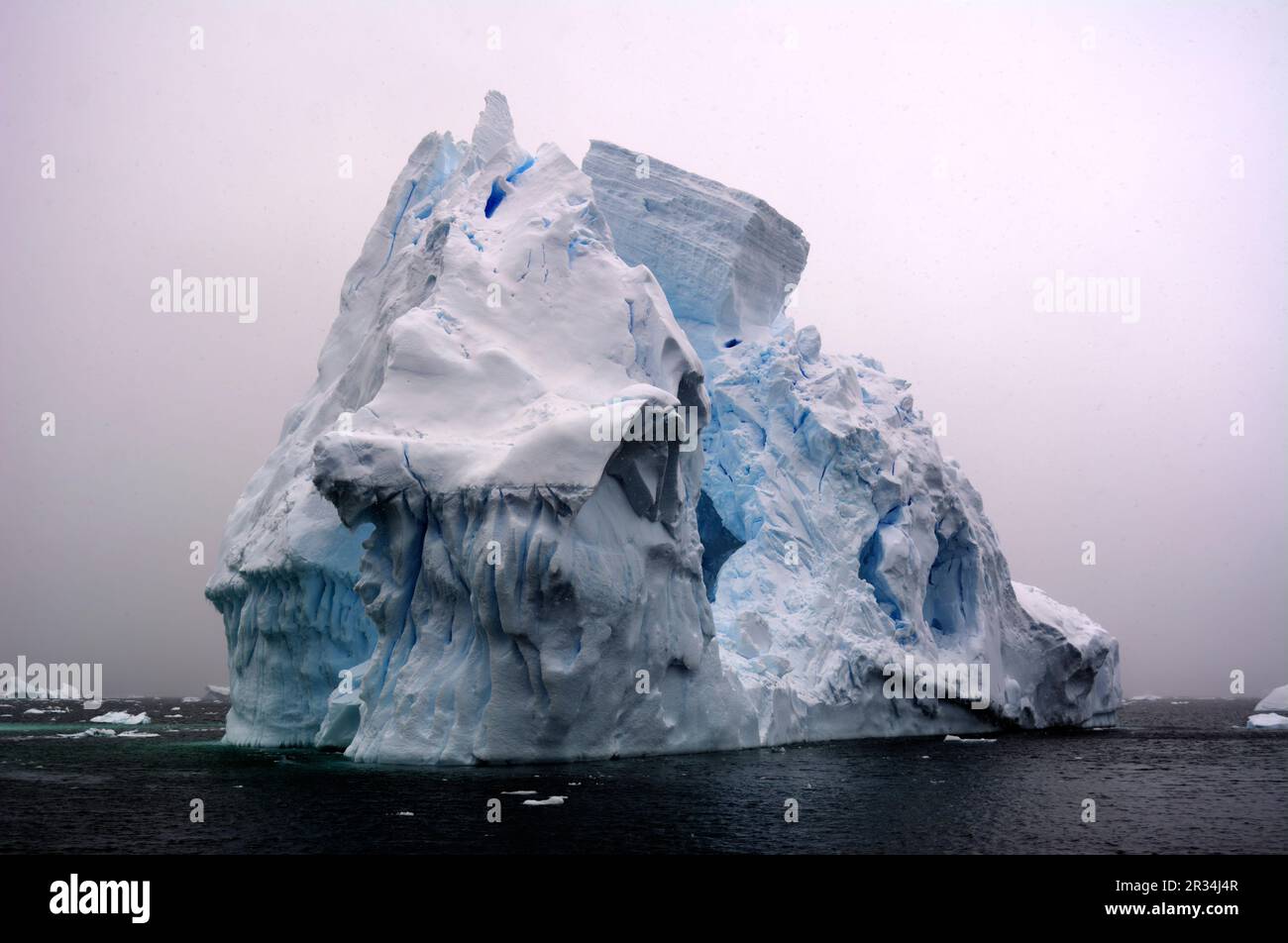 Icebergs and Glaciers Formations in Antarctica Stock Photo - Alamy