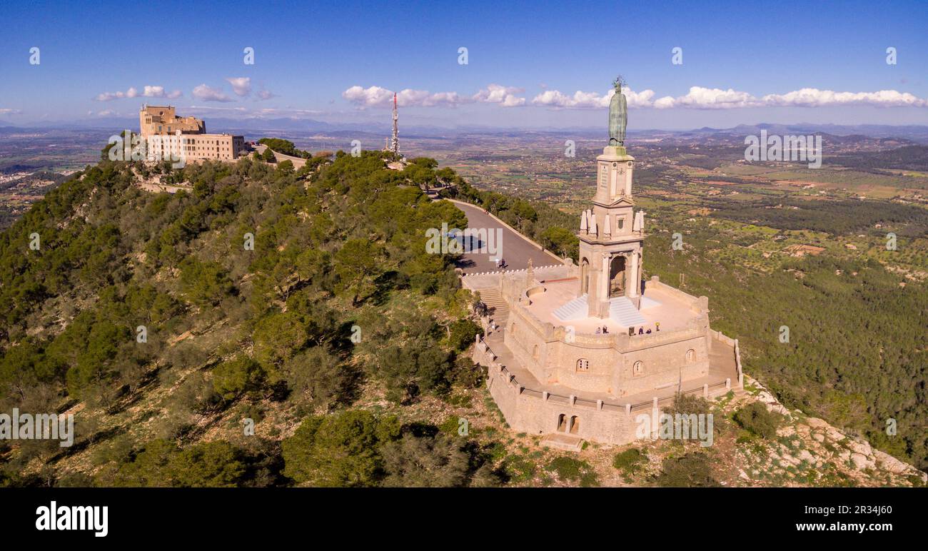 monumento a Cristo Rey, 1934, Santuario de Sant Salvador, Felanitx ...