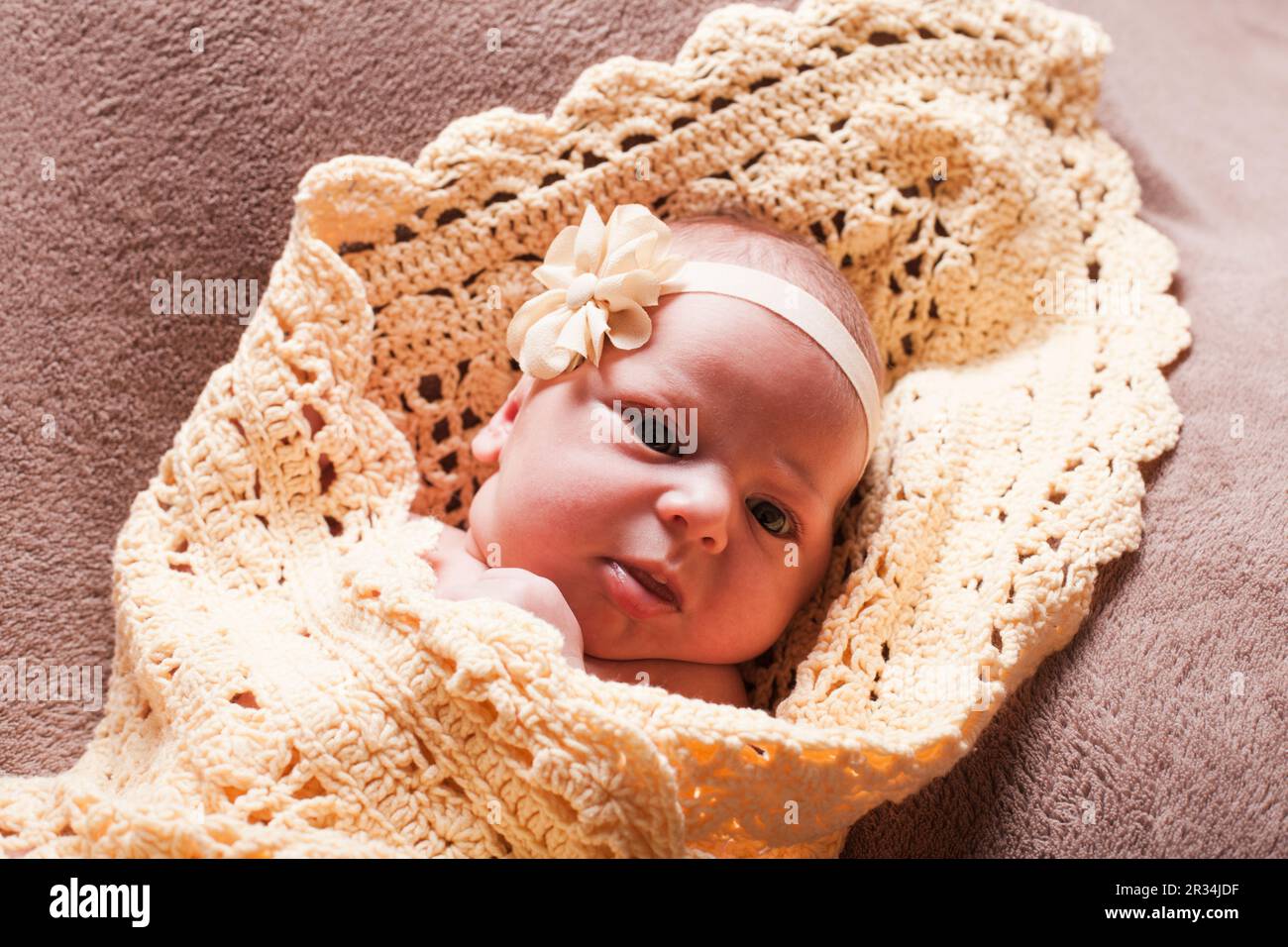 Human newborn baby head hi-res stock photography and images - Alamy