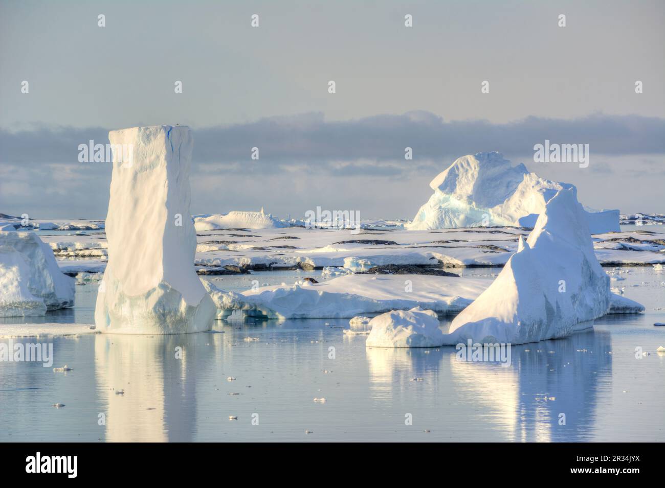 Icebergs and Glaciers Formations in Antarctica Stock Photo - Alamy