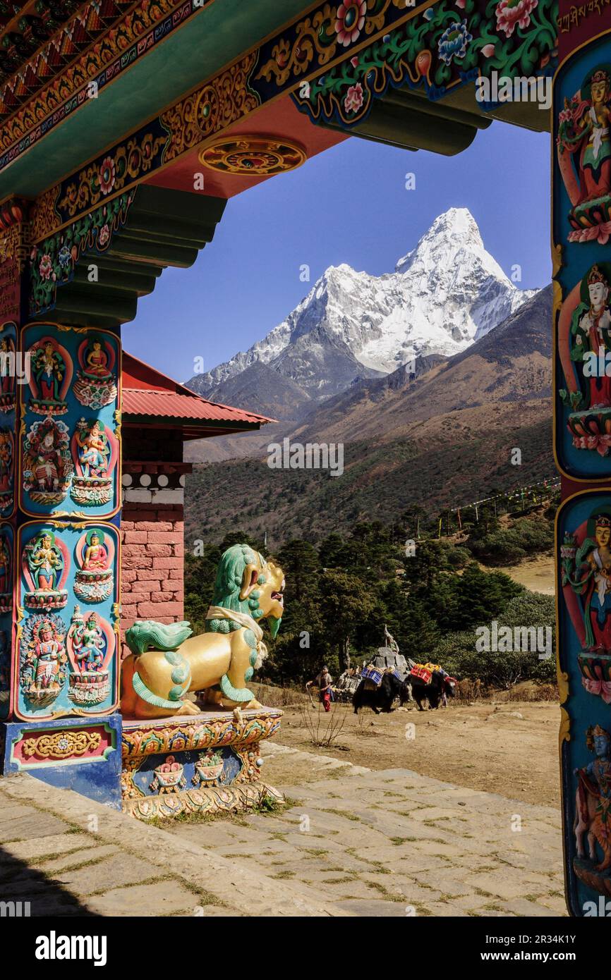 Monasterio budista de nepal hi-res stock photography and images - Alamy