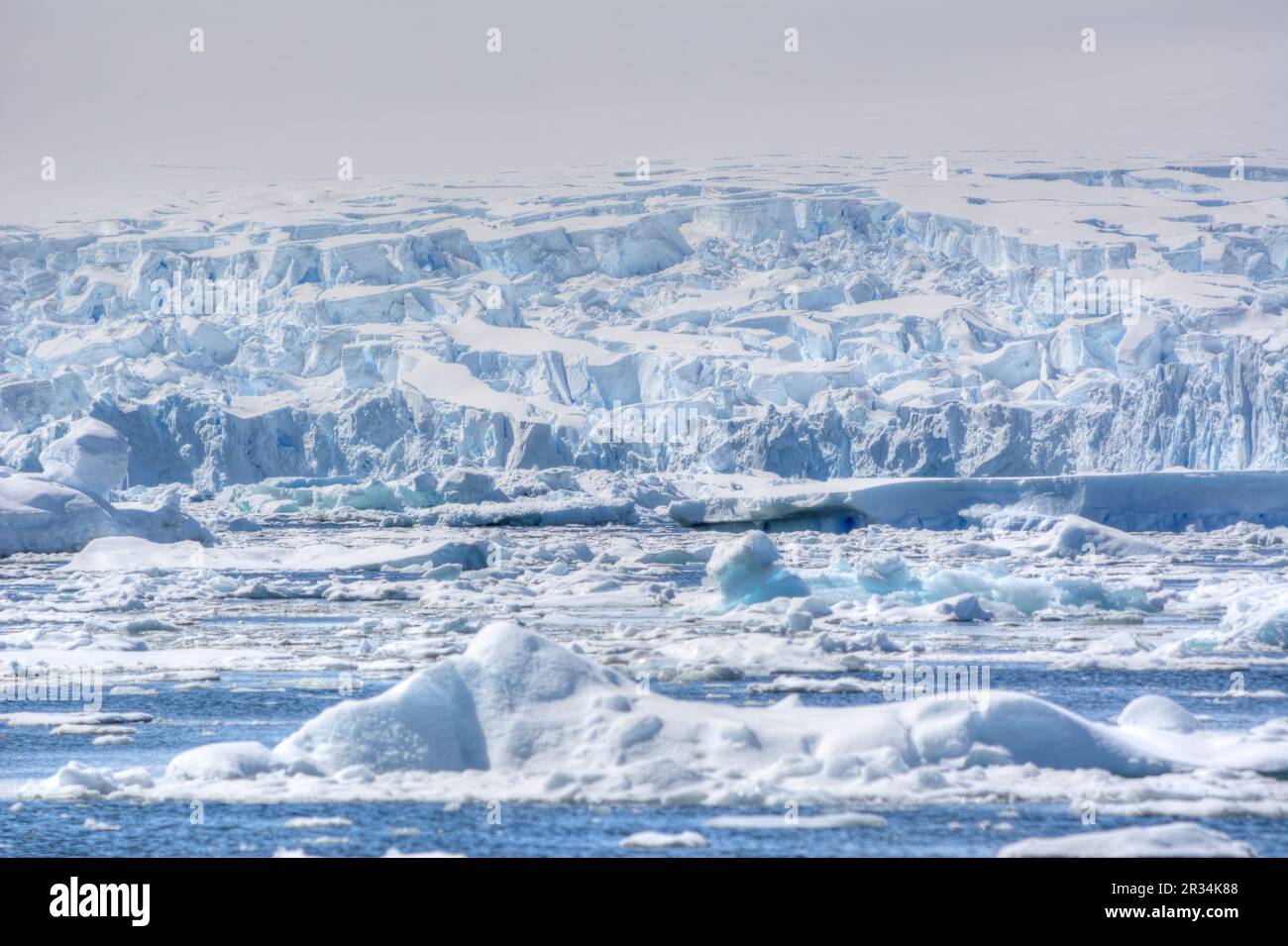 Icebergs and Glaciers Formations in Antarctica Stock Photo - Alamy