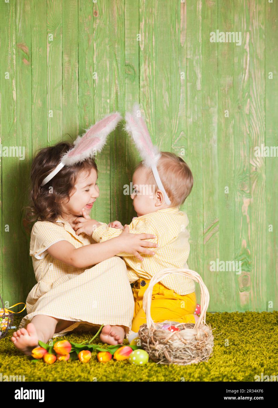 Laughing rabbits hi-res stock photography and images - Alamy